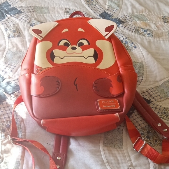 Loungefly | Bags | Loungefly Pixar Red Backpack | Poshmark